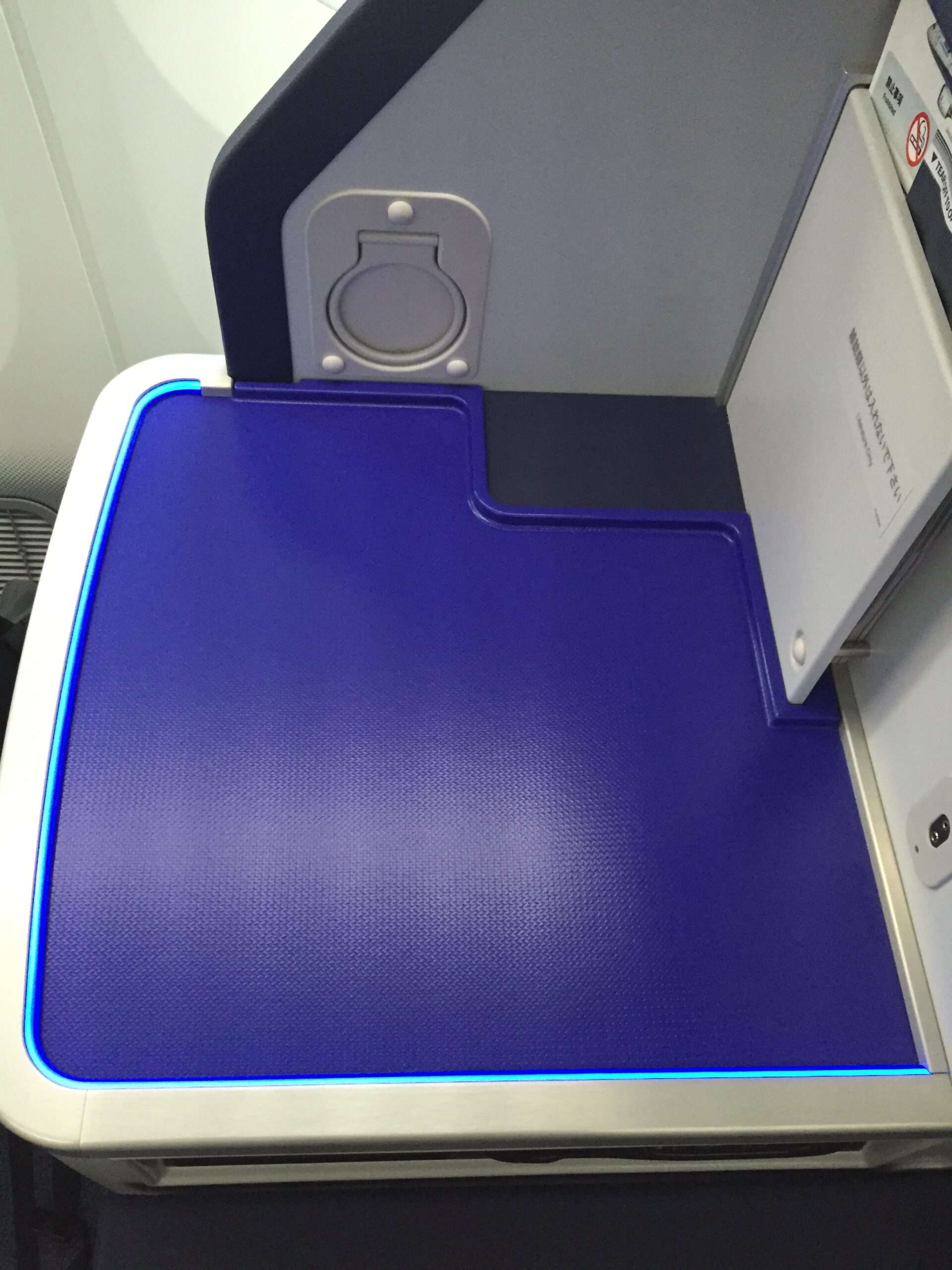 ana 787 business class table - Hungry for Points